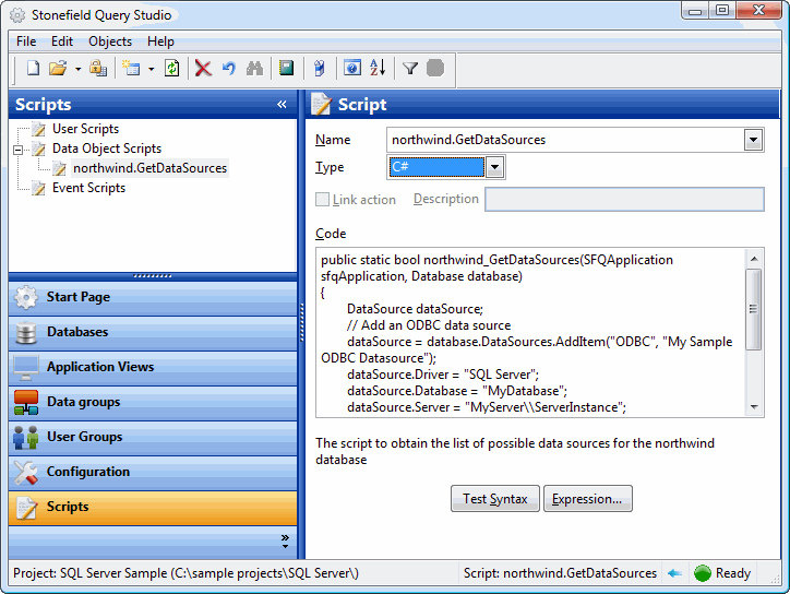 Microsoft Access and SQL Server Northwind - Stonefield Query SDK